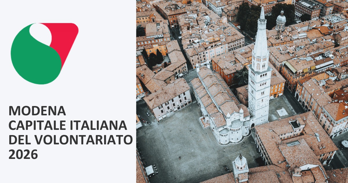 Modena Capitale italiana del volontariato 2026 – Auser